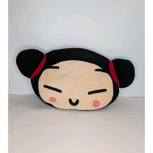 Toys | Vintage Pucca Head Face Plush Pillow Cushion Soft Stuffed Doll ...
